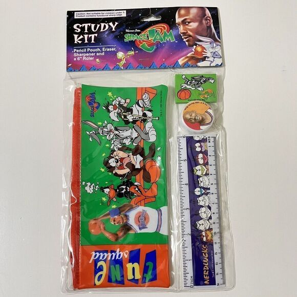 Warner Bros. | Other | Vintage Warner Bros Space Jam Study Kit Pencil ...